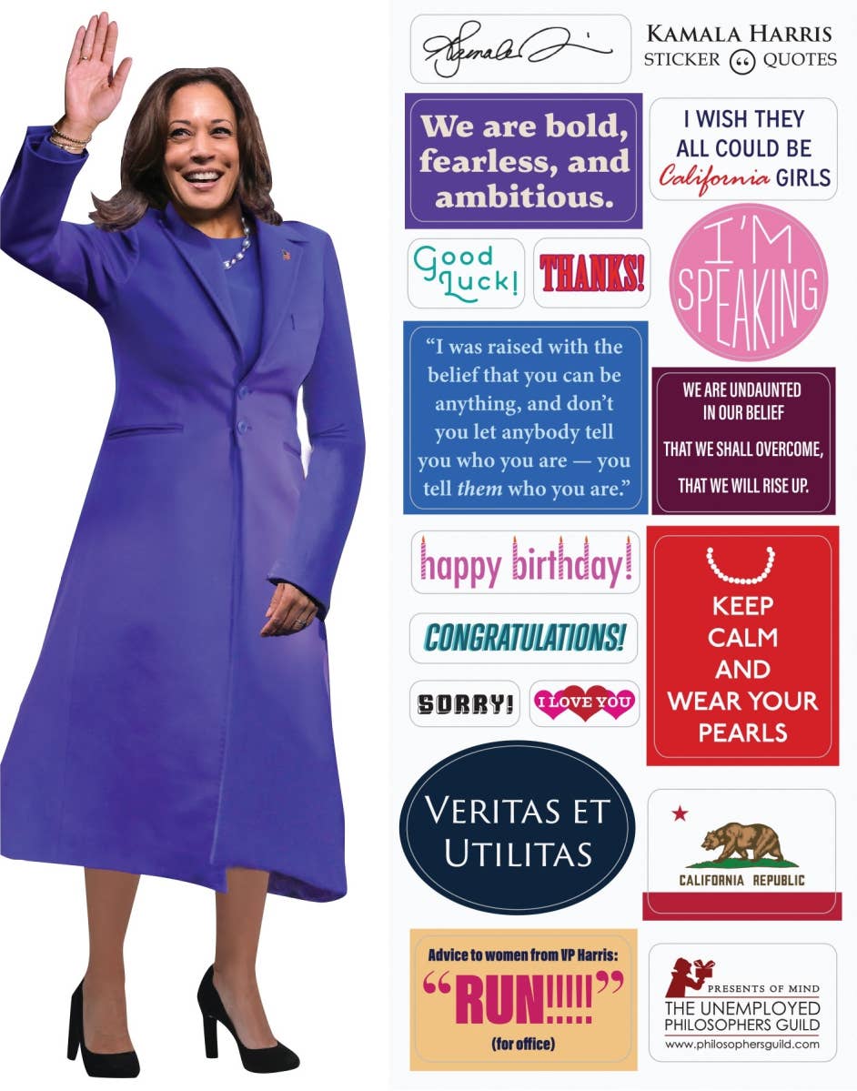 Kamala Harris Card – Sweet Pea Fiber