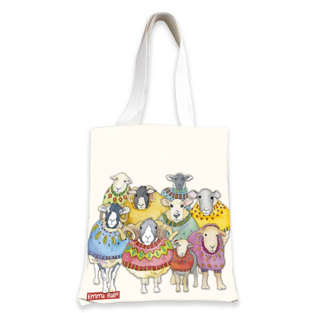 Sheep in Sweaters . Tote Bag – Sweet Pea Fiber