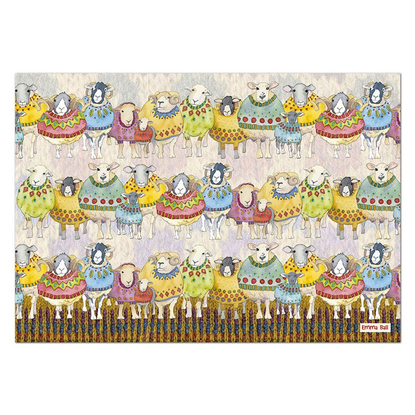 Sheep In Sweaters 1000 Piece Boxed Jigsaw – Sweet Pea Fiber