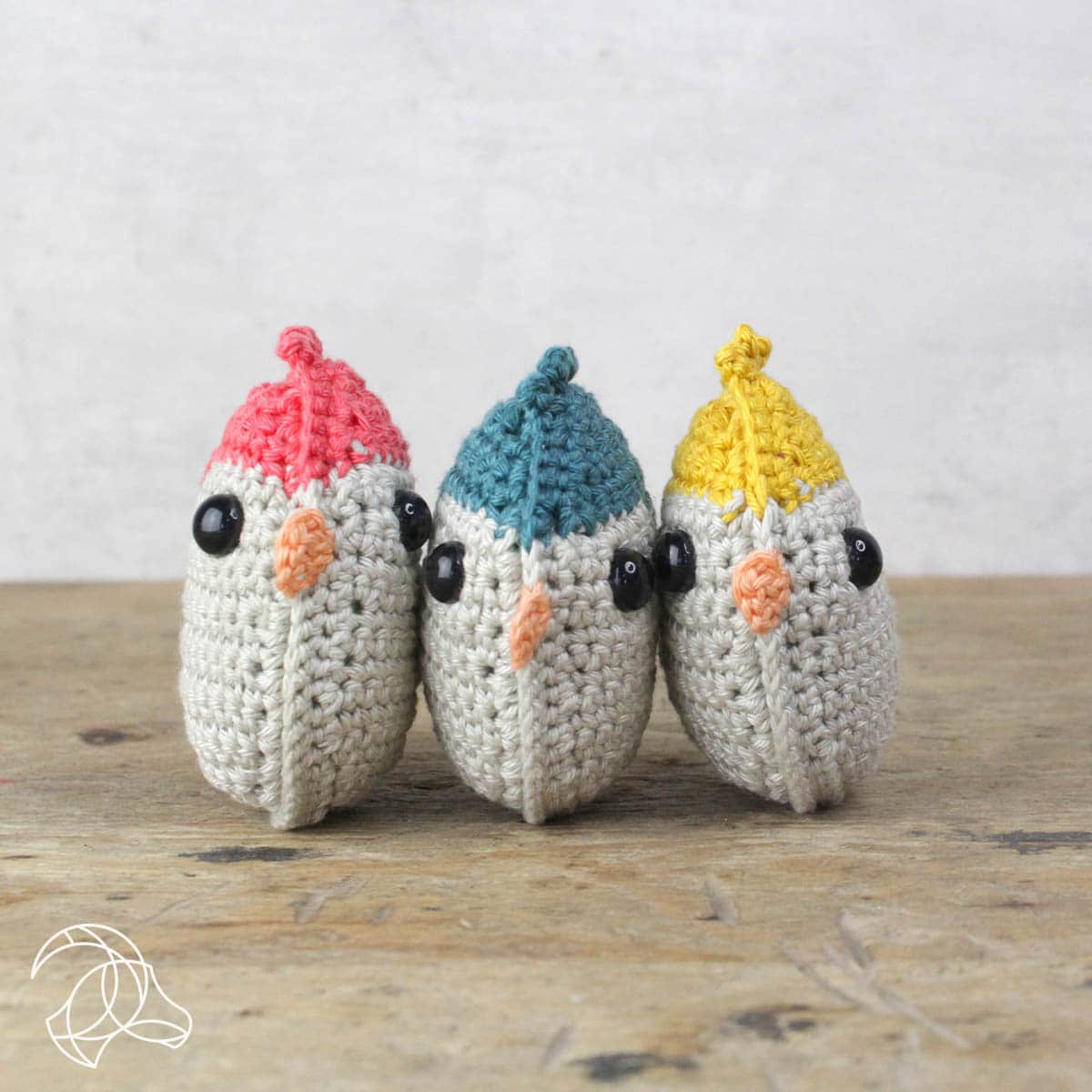 DIY Crochet Kit - Red Bird – Sweet Pea Fiber