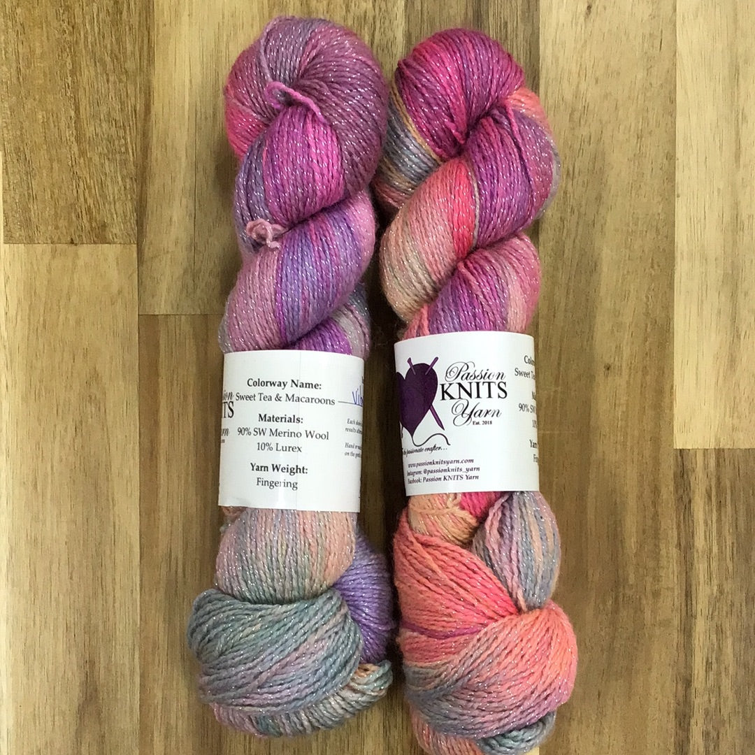 Vibrant Fingering – Sweet Pea Fiber